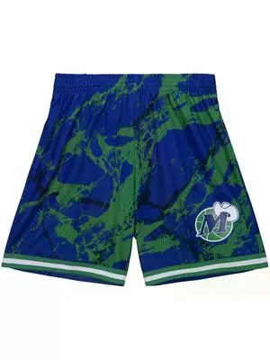 Mitchell & Ness Nba Dallas Mavericks 1998 Basketball Shorts - Blue