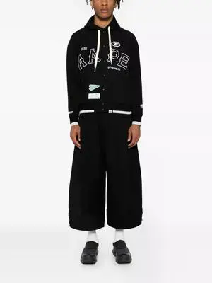 AAPE BY *A BATHING APE Patched Jacket - Black