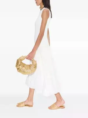 SIMONMILLER Yanez Poplin Midi Dress