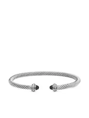 David Yurman Sterling Classic Cable Diamond Bracelet
