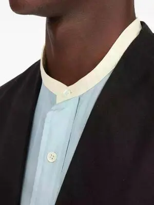 MAISON MARGIELA Collarless Blazer - Black