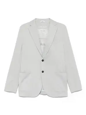 CIRCOLO 1901 Piqué-weave Blazer - Grey