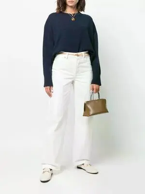 BARRIE Iconic Cashmere Pullover - Blue