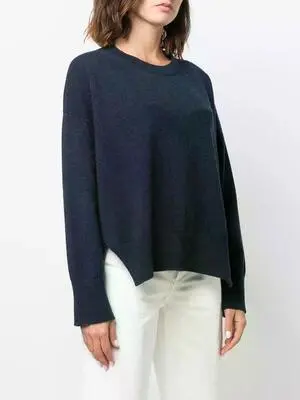 BARRIE Iconic Cashmere Pullover - Blue