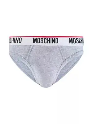 Moschino Twin-pack Logo Band Briefs