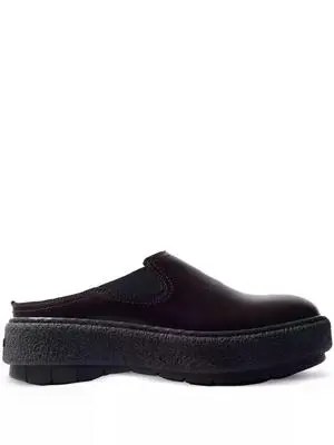 Sunnei Embossed Logo Slip-on Slippers