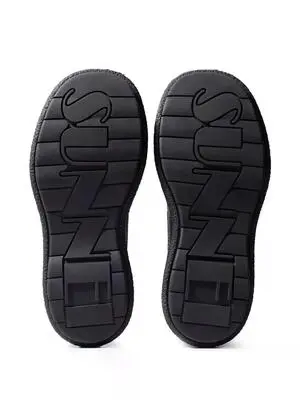 Sunnei Embossed Logo Slip-on Slippers