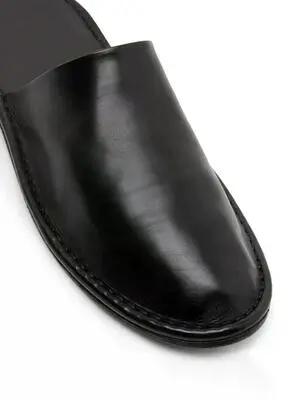 Marsèll Filo Leather Slippers - Black