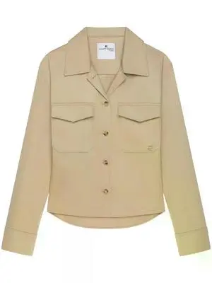 COURREGES Cotton Shirt - Neutrals