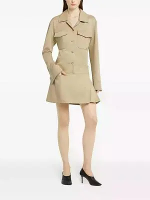 COURREGES Cotton Shirt - Neutrals
