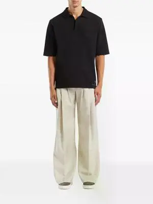 GIUSEPPE ZANOTTI Lr-63 Cotton Polo Shirt