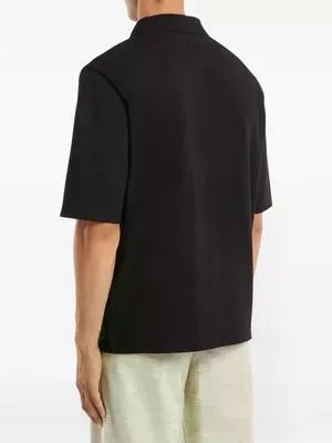 GIUSEPPE ZANOTTI Lr-63 Cotton Polo Shirt