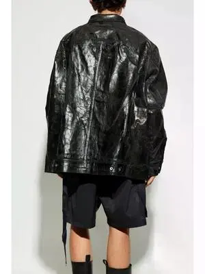 Rick Owens Jumbo Worker Jacket - Black