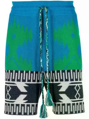 Alanui Abstract-pattern Shorts
