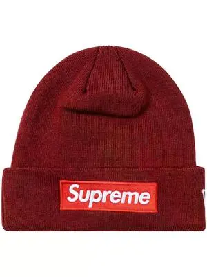 Supreme Box Logo Beanie - Red