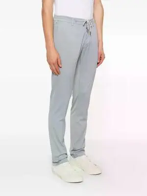 Eleventy Drawstring Straight-leg Trousers