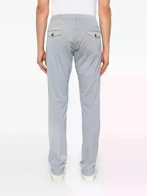 Eleventy Drawstring Straight-leg Trousers