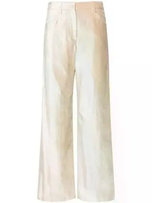 Brunello Cucinelli Wide-leg Velvet Trousers