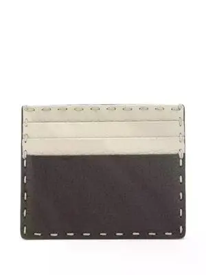 Fendi Two-tone Cardholder - Neutrals