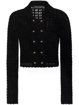 Dolce & Gabbana Crochet-knit Cardigan