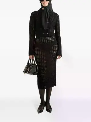 Dolce & Gabbana Crochet-knit Cardigan