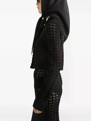 Dolce & Gabbana Crochet-knit Cardigan