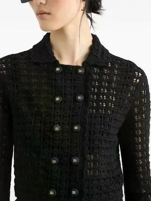 Dolce & Gabbana Crochet-knit Cardigan
