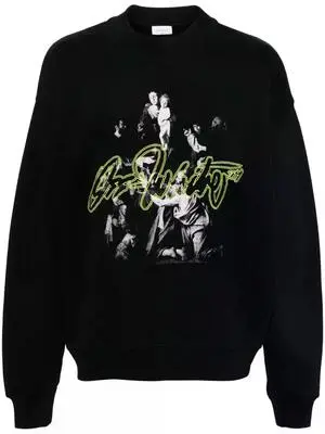 Off-White Script Mary Sweatshirt - Black