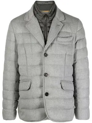 MOORER Quilted Down Blazer