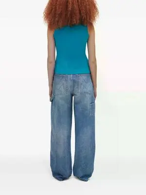 Marc Jacobs Fine-ribbed Merino-wool Tank Top