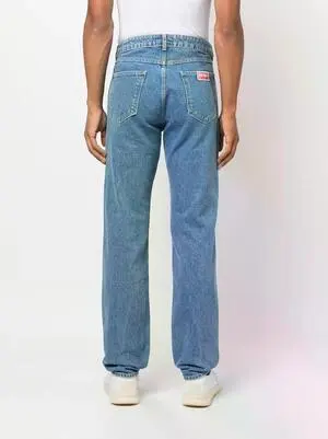 Kenzo Mid-rise Straight-leg Jeans