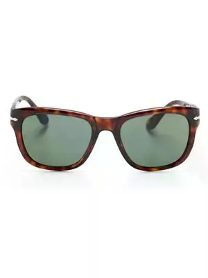 Persol Po3313s Tortoiseshell-effect Sunglasses - Black