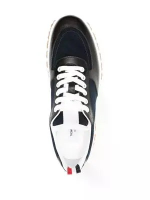 Thom Browne Panelled Lace-up Sneakers