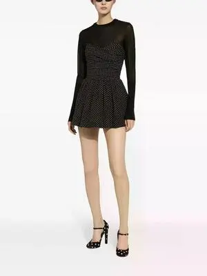 Dolce & Gabbana Semi-sheer Cropped Top