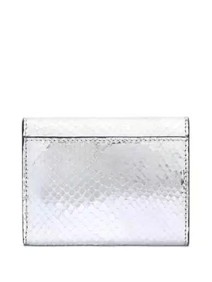 Roberto Cavalli Leather Wallet - Silver