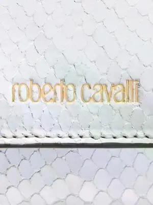 Roberto Cavalli Leather Wallet - Silver