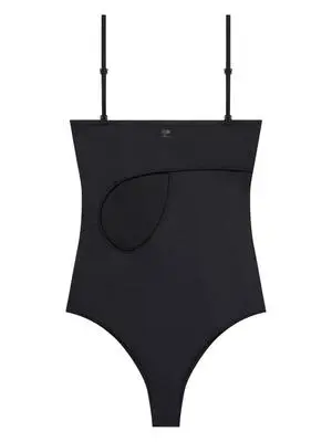COURREGES Loop Swimsuit - Black