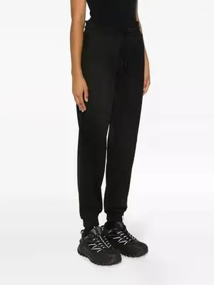 Calvin Klein Tab Jersey Track Pants - Black