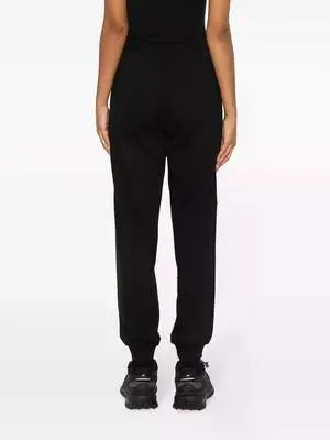 Calvin Klein Tab Jersey Track Pants - Black
