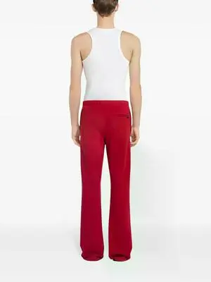 COURREGES Bootcut Track Pants - Red