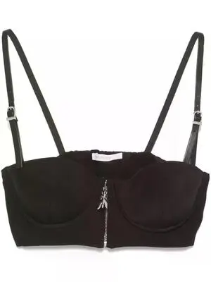 Patrizia Pepe Corset Top - Black