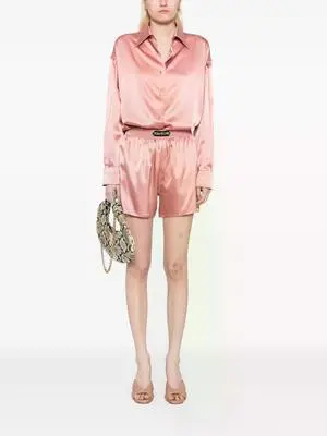 TOM FORD Logo-patch Shorts