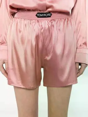 TOM FORD Logo-patch Shorts