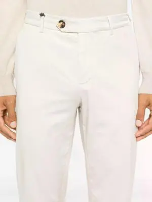 Brunello Cucinelli Tapered-leg Chinos - Neutrals