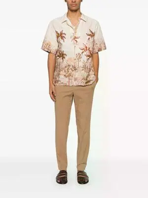 Incotex Tapered-leg Trousers - Brown