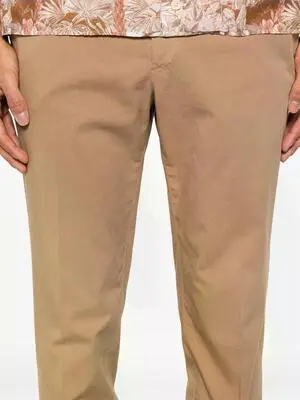 Incotex Tapered-leg Trousers - Brown