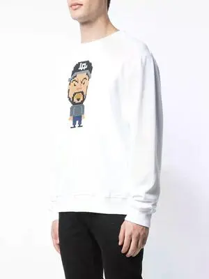 MOSTLY HEARD RARELY SEEN 8-BIT Cmptn Printed Sweatshirt
