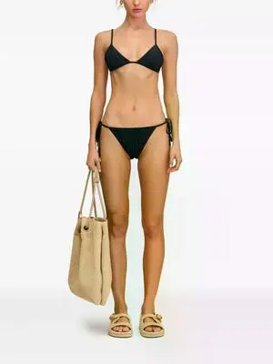 Cult Gaia Mina Boned Triangle Bikini Top