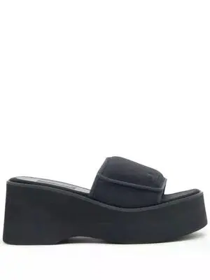 COURREGES Scuba Wave 75mm Platform Slides