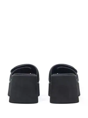 COURREGES Scuba Wave 75mm Platform Slides